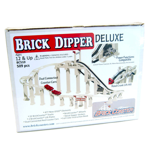 Brick Dipper Deluxe Roller Coaster Set (BC510) – BrickCoaster