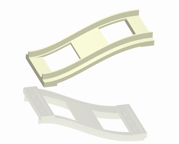 Track 2 Bricks Tall - BC007 – BrickCoaster